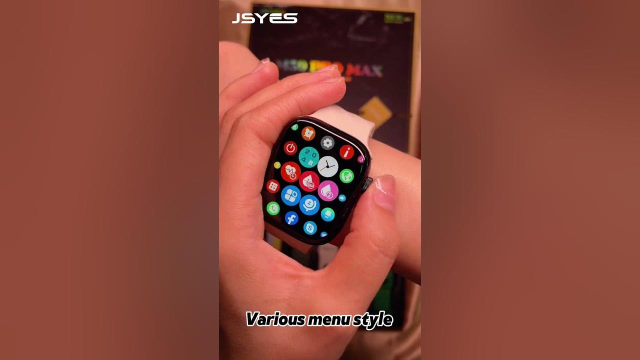 M59 PRO MAX | Smart Watch | 7 Watch Straps | JSYES - YouTube