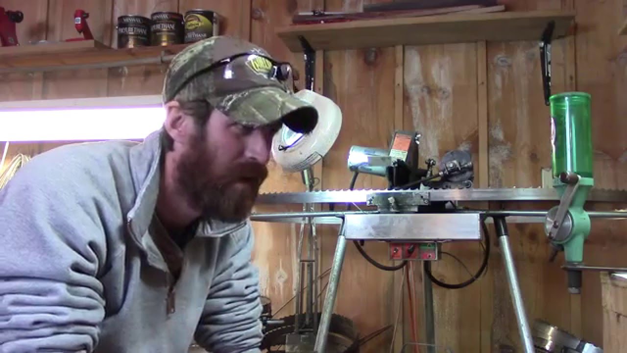 Woodmizer bandmill blades- Thoughts on sharpening your own blades - YouTube