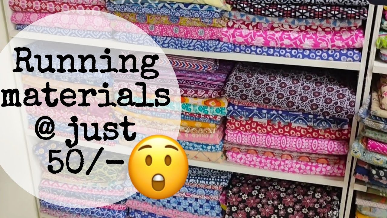 😱Cheap running materials @ just 50/-|| CPC|| Coimbatore - YouTube