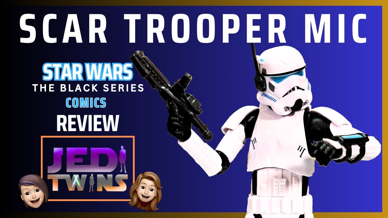 Hasbro Scar Trooper Mic | Star Wars The Black Series Review - YouTube