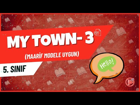 My Town - 3 | 5. Sınıf İngilizce Konu Anlatımı | 2025-2026