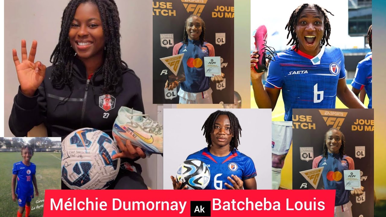 Batcheba Louis Ak Mélchie Dumornay 💥 Realize gwo bagay an Frans . Tou 2 ...