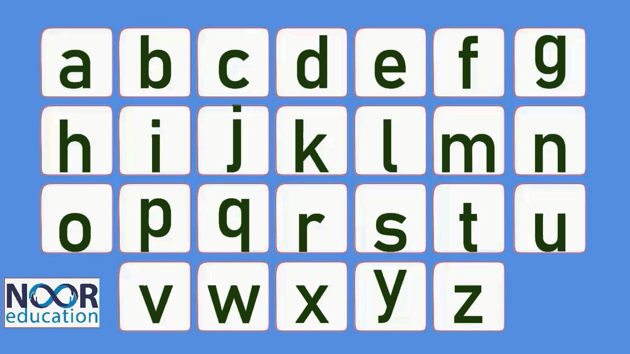 abcd Alphabets, A to Z Small letter,Alphabets learning for kids - YouTube