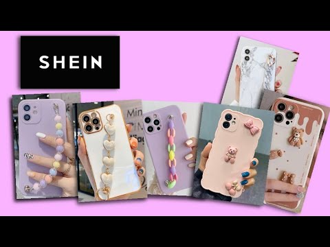 MINHAS CAPINHAS FOFAS DE CELULAR IPHONE DA SHEIN - YouTube