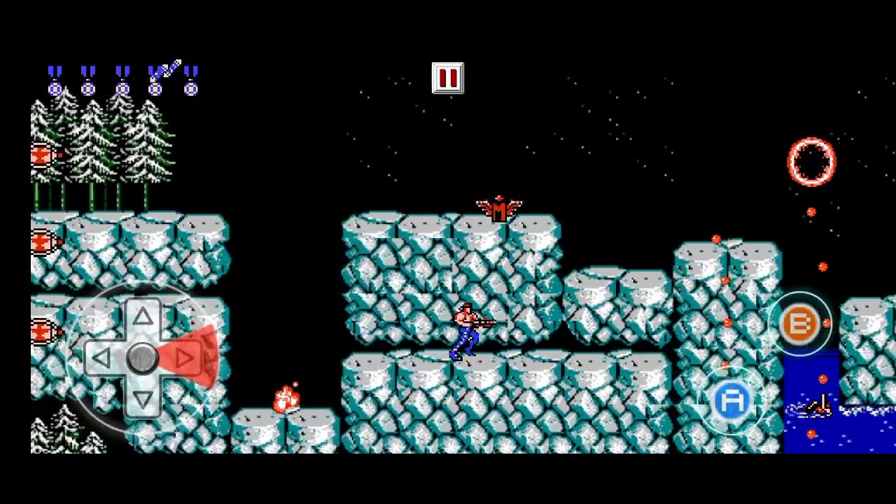 Nostalgia of Contra #stage 5 Snow Field - YouTube