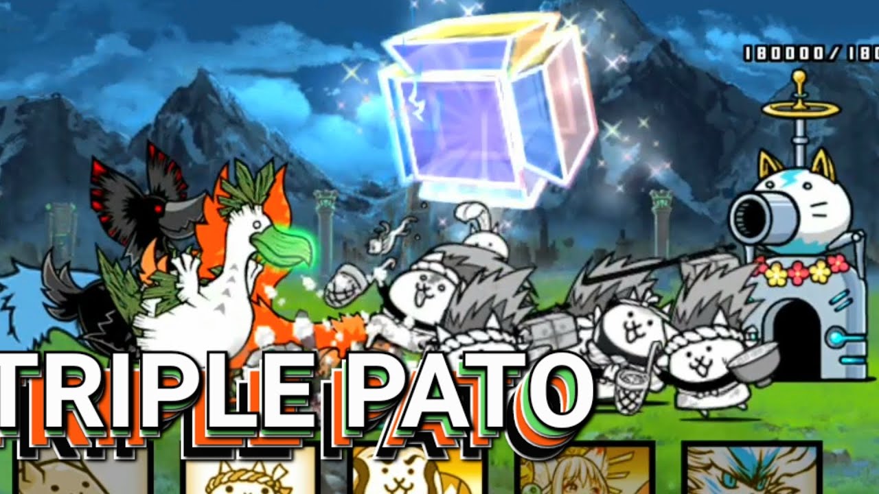 TRIPLE PATO CHETADO | Mining epic - The Battle Cats - YouTube