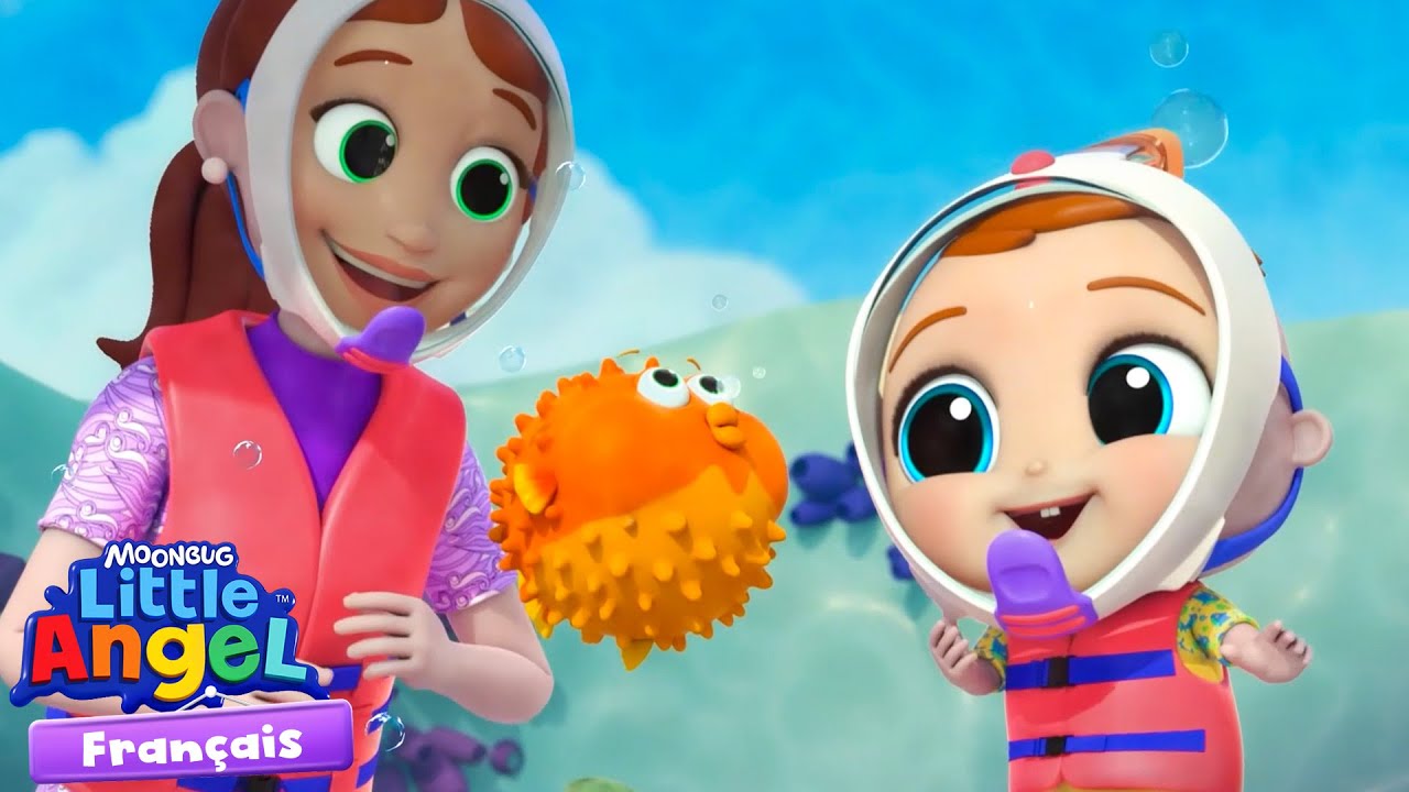 Bébé Louis explore l’océan | Comptines avec Bébé Louis | Little Angel ...