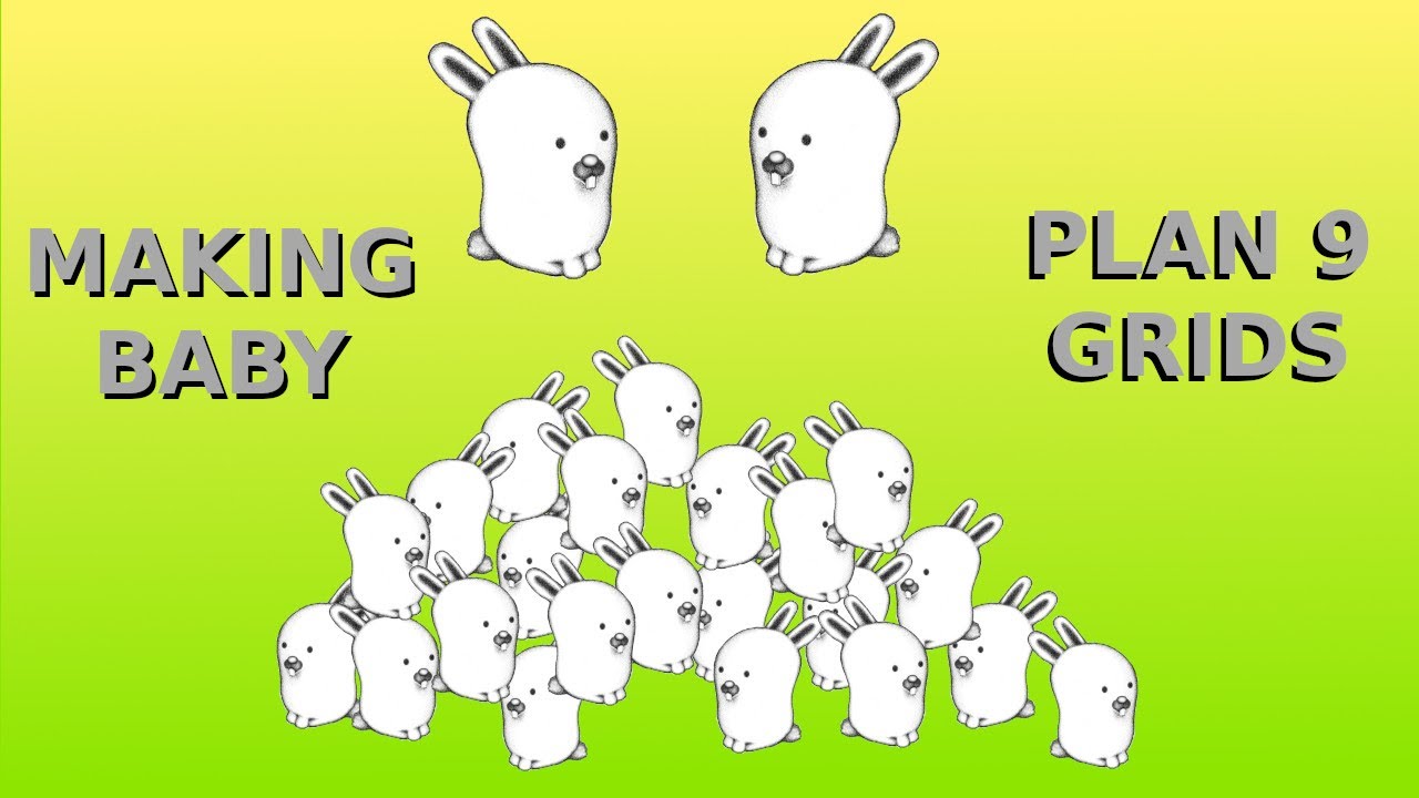 Breeding Like Rabbits with Plan9 Grids - YouTube