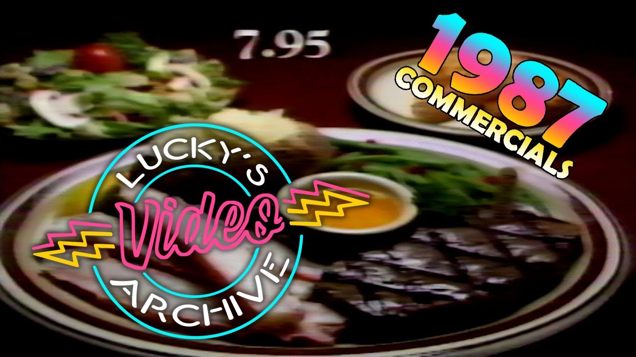 1987 CBS Commercials Lucky's Video Archive Vol.114 - YouTube