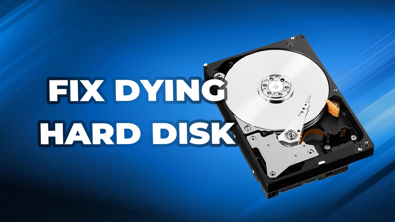 How to Fix a Dying Hard Drive - YouTube