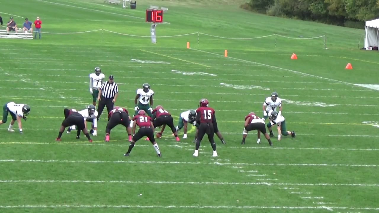 Mount Ida College Football vs Dean 10 14 17 - YouTube