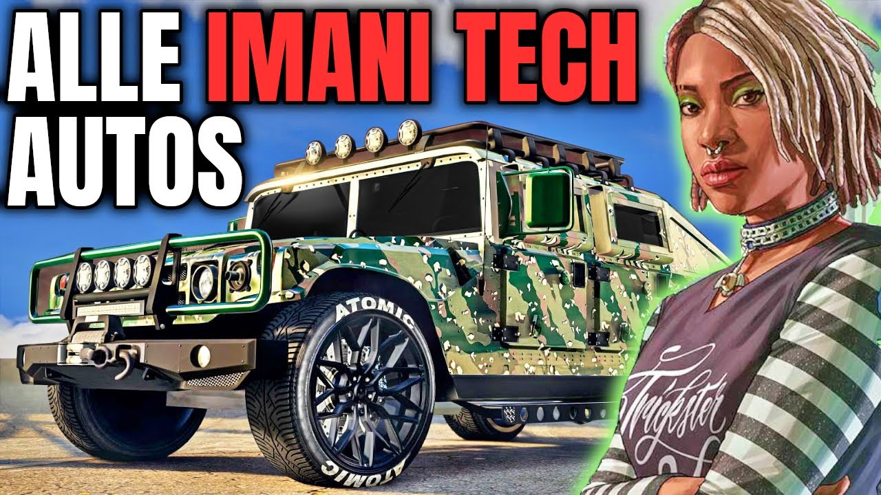 Alle GTA Imani Tech Fahrzeuge - GTA 5 Online Deutsch - YouTube