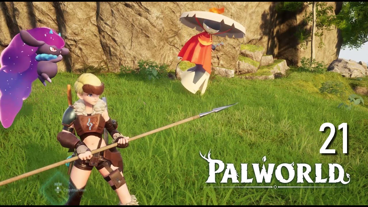 Palworld : Episode 21 : Capture du Boss BUSHI + Défaite du Boss AZUROBE ...