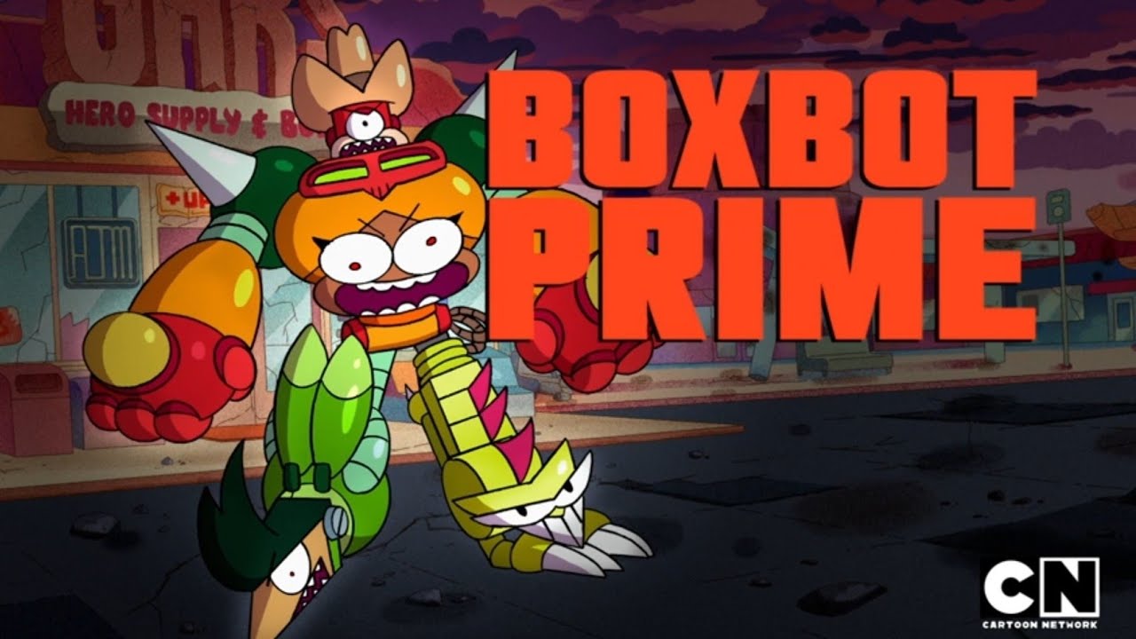 Boxmans robots form Boxbot Prime - YouTube