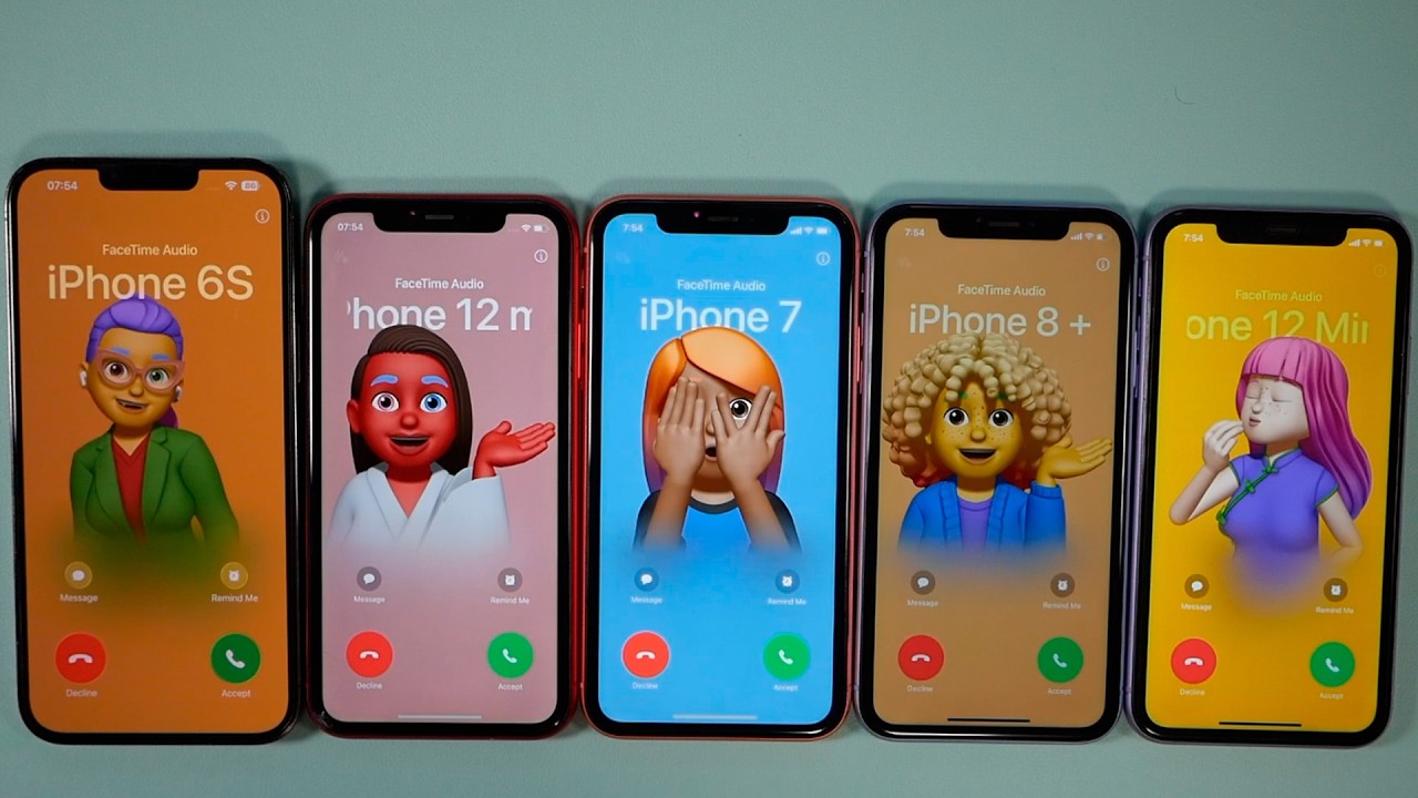 5 FaceTime Incoming Call iPhone 13 Pro max iPhone 11 iPhone Xr ...