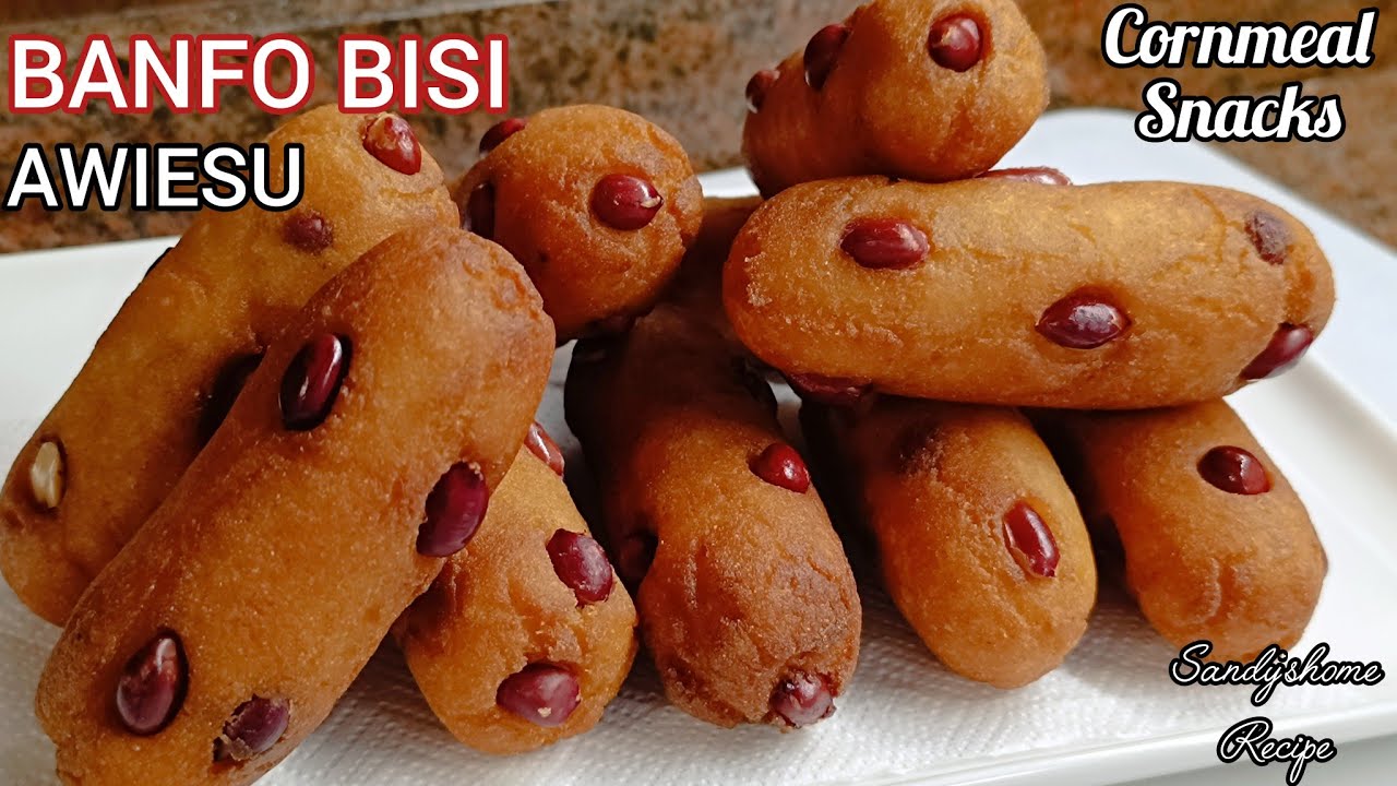 Let's Make Original Ghanaina Banfo Bisi/Awiesu/Corn Snack/Cornmeal ...