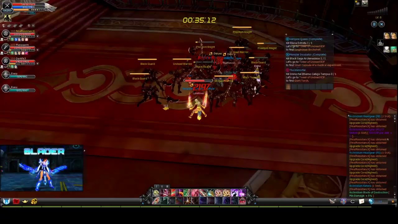 CABAL ONLINE UNITY BLADER FARMING - YouTube