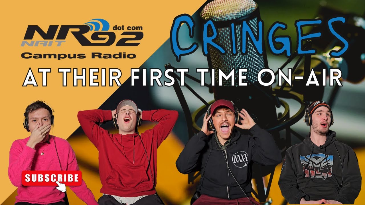 NR92 Cringes at Their First Time On-Air - YouTube