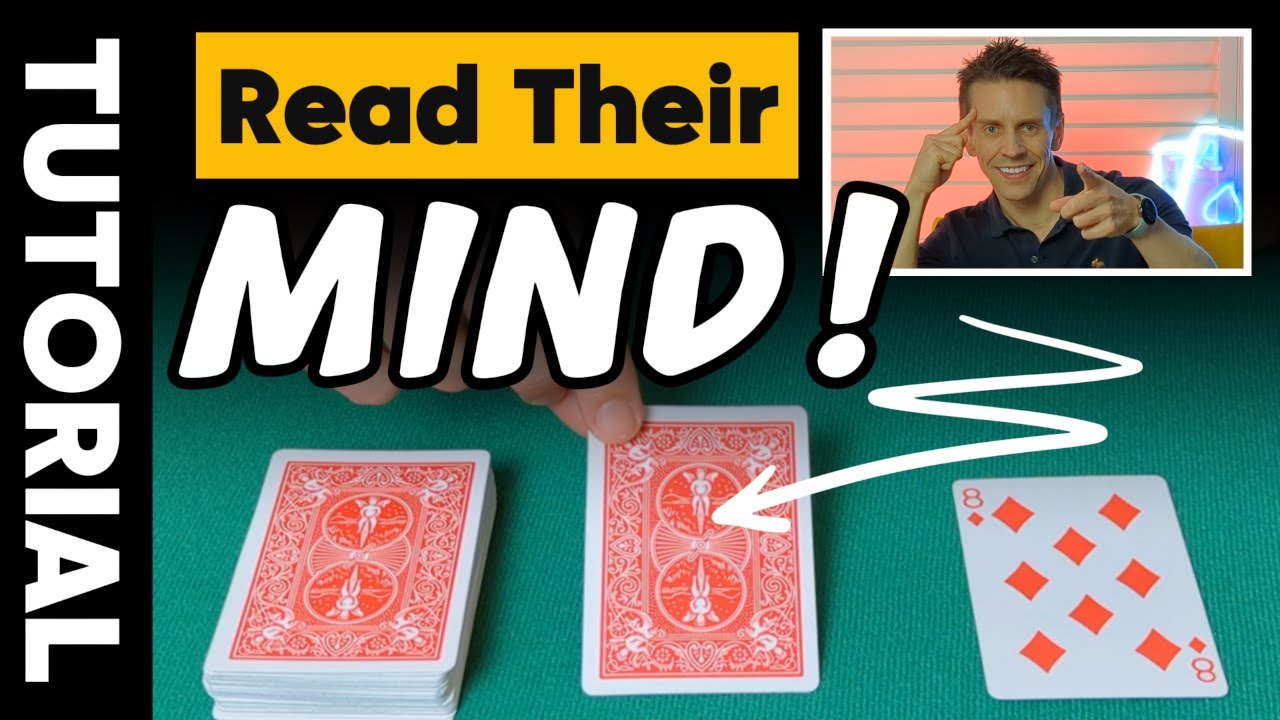 Read Their Mind: Incredible Card Trick Tutorial! - YouTube