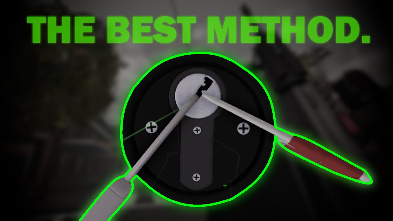 Easy Lockpick Guide Roblox Blackout Youtube