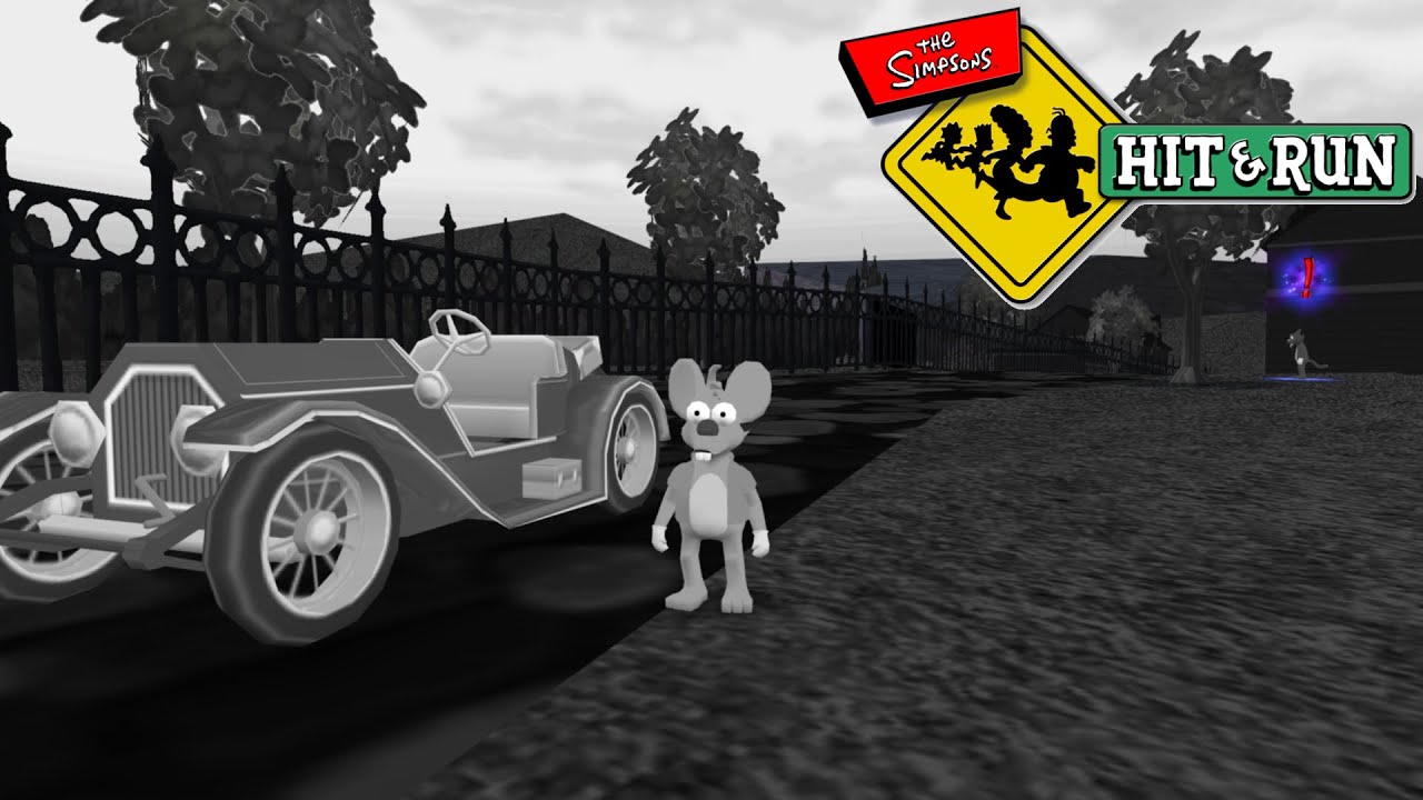 Simpsons Hit & Run Itchy & Scratchy: Content Fillers Mod!!! - YouTube