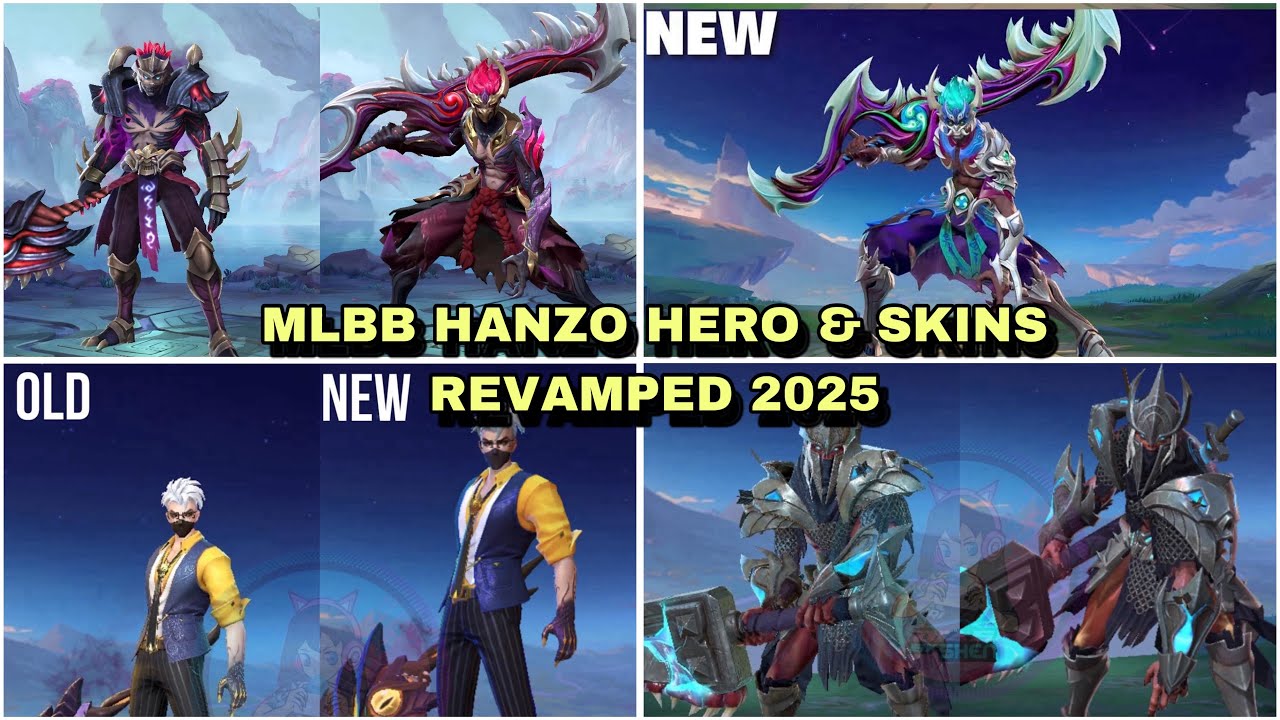 HANZO REVAMPED 2025 SKILLS & EFFECT / HANZO HERO & SKINS REVAMP - YouTube