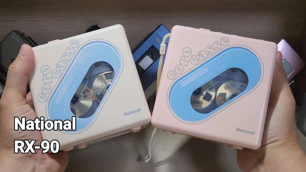 National RX-90 Cassette player Walkman - YouTube