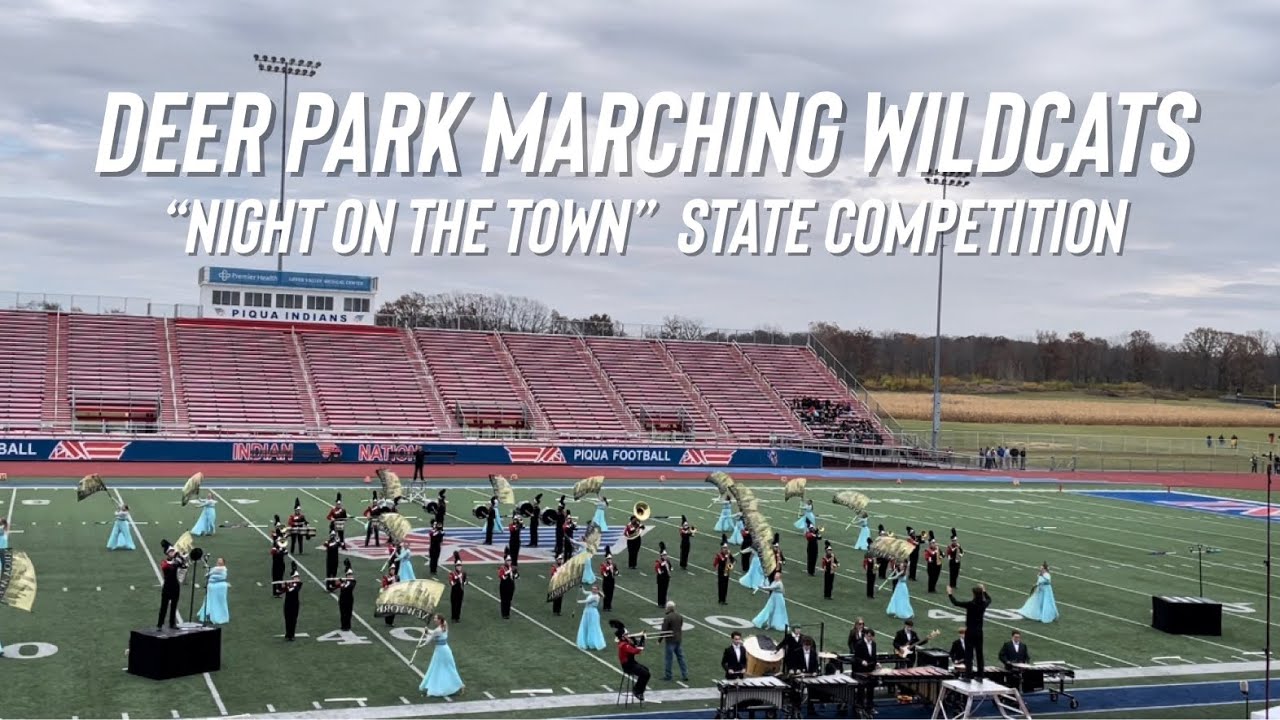 Deer Park Marching Wildcats “Night on the Town” State Competition - YouTube