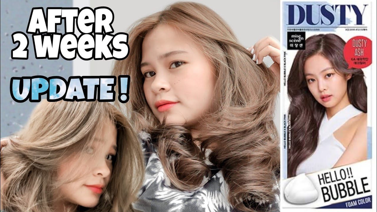 UPDATE 2 MINGGU| Mise en scene HELLO BUBBLE DUSTY ASH - YouTube