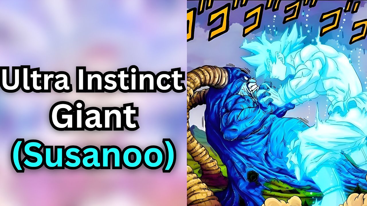 Goku Ultra Instinct Giant Explained ! - YouTube