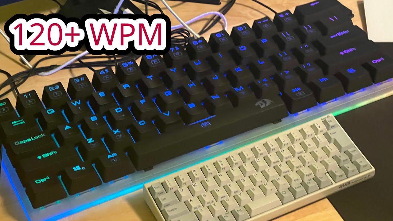 FASTEST typing on the BIGGEST keyboard - YouTube