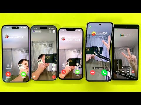 Social Media iMO + Google Meet + Telegram & FaceTime Incoming Video Call | Samsung, Pixel, iPhone 