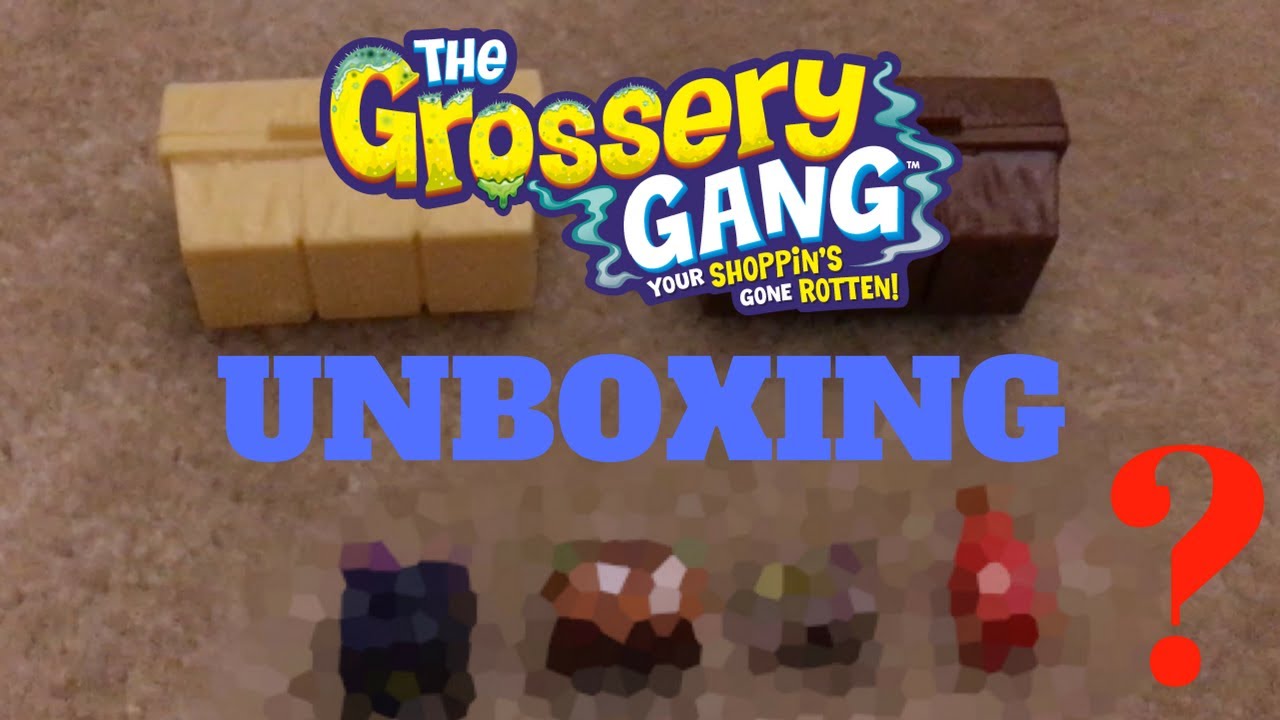 Grossery Gang Yuck Bar Series 2 Unboxing Ultra Rare Trash Packs - YouTube