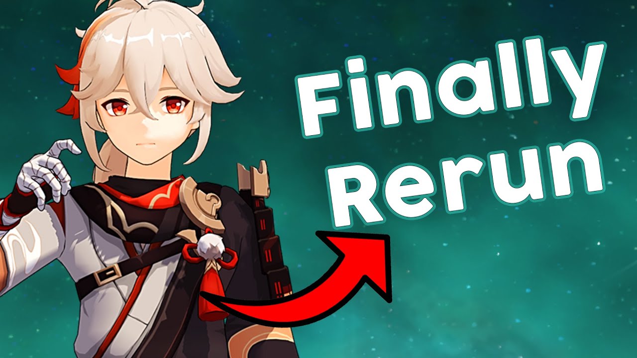 KAZUHA RERUN FINALLY ANNOUNCED 😭 (Genshin Impact) - YouTube