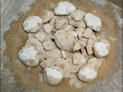 ASMR:MULTANI MITTI TEXTURE💛DRY CRUMBLING ON FLOOR+CLAY POT💨 # ...