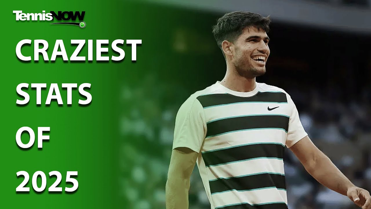 Looking Back at 2025's Most Insane Tennis Statistics - YouTube