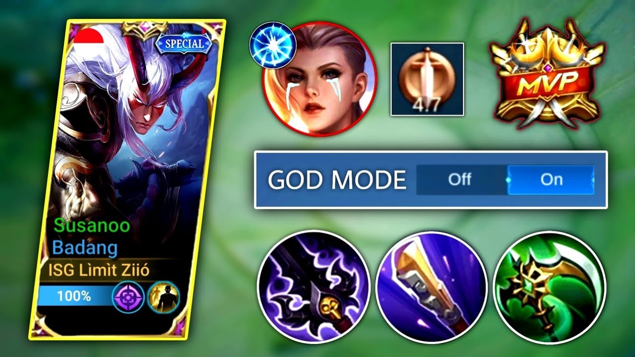 BADANG WITHOUT DEFENSE ITEMS STILL STRONG 100% BROKEN!! 🔥 BADANG NEW ...