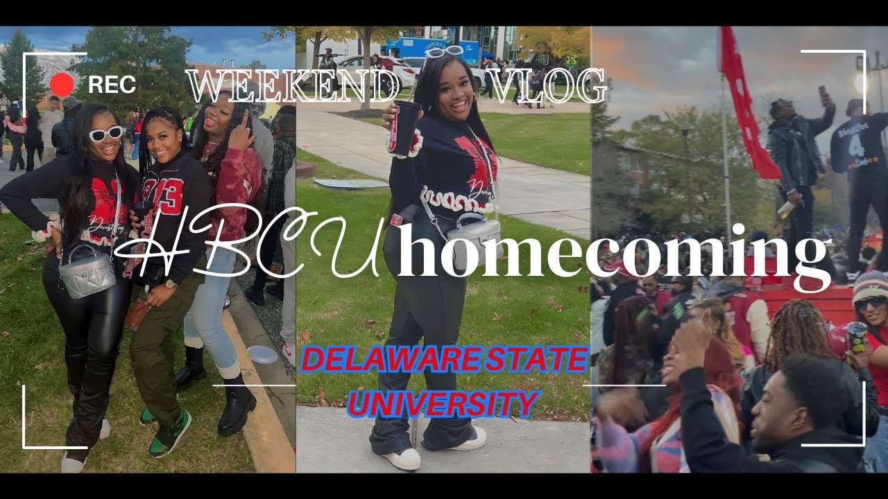 DSU Homecoming 2023 Vlog | HBCU Delaware State University | BHOE | DST ...