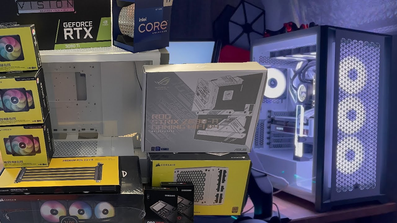 Building my PC | Wie baue ich einen PC? - YouTube