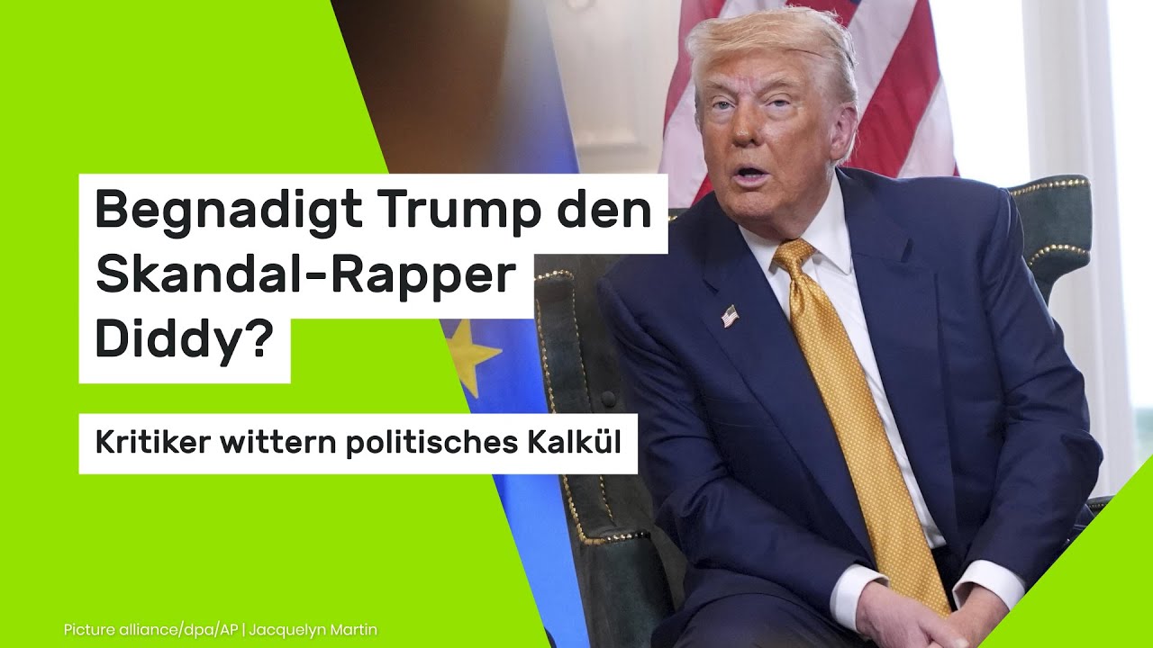 Begnadigt Trump den Skandal-Rapper Diddy? – Kritiker wittern ...