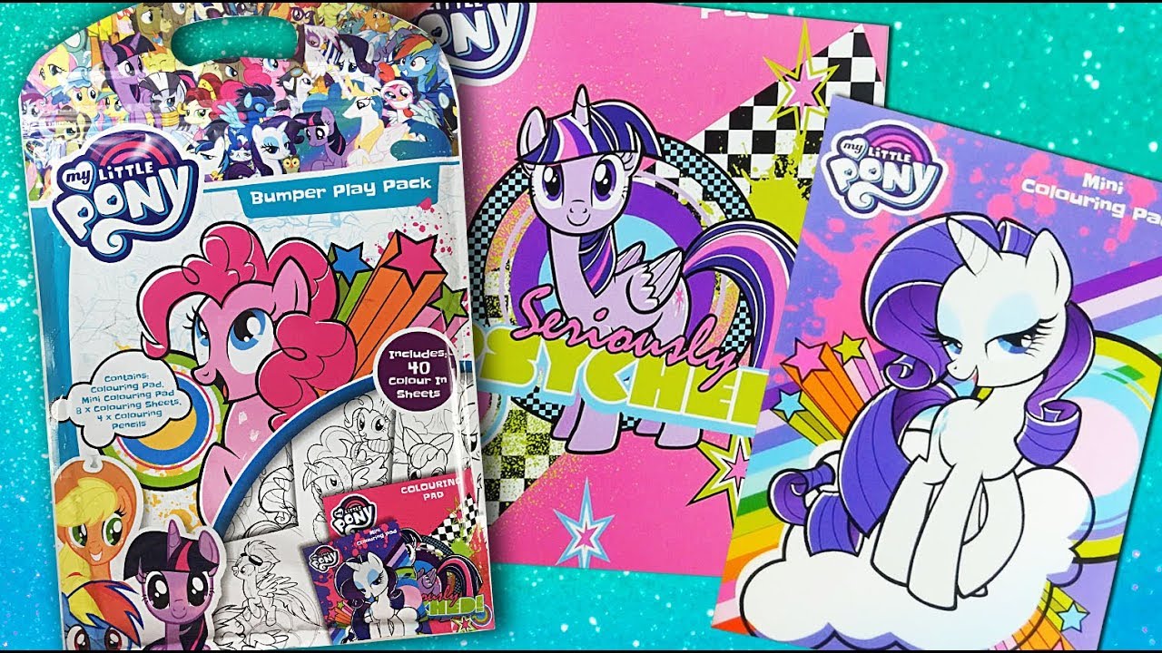 My little pony Activity set MLP bumper play pack - YouTube