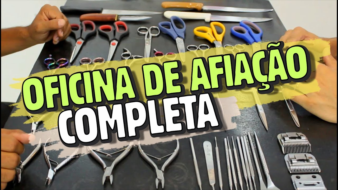 O QUE POSSO AFIAR EM UMA OFICINA DE AFIAÇÃO? - YouTube