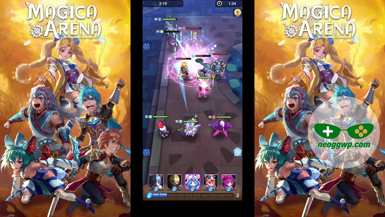 Magica Arena (Official) (Android iOS APK) - Idle RPG Gameplay Chapter 1 ...