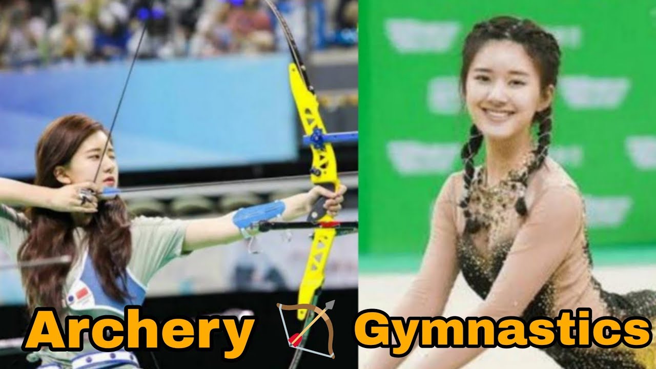 Zhao Lusi does gymnastics and archery | She made it - YouTube