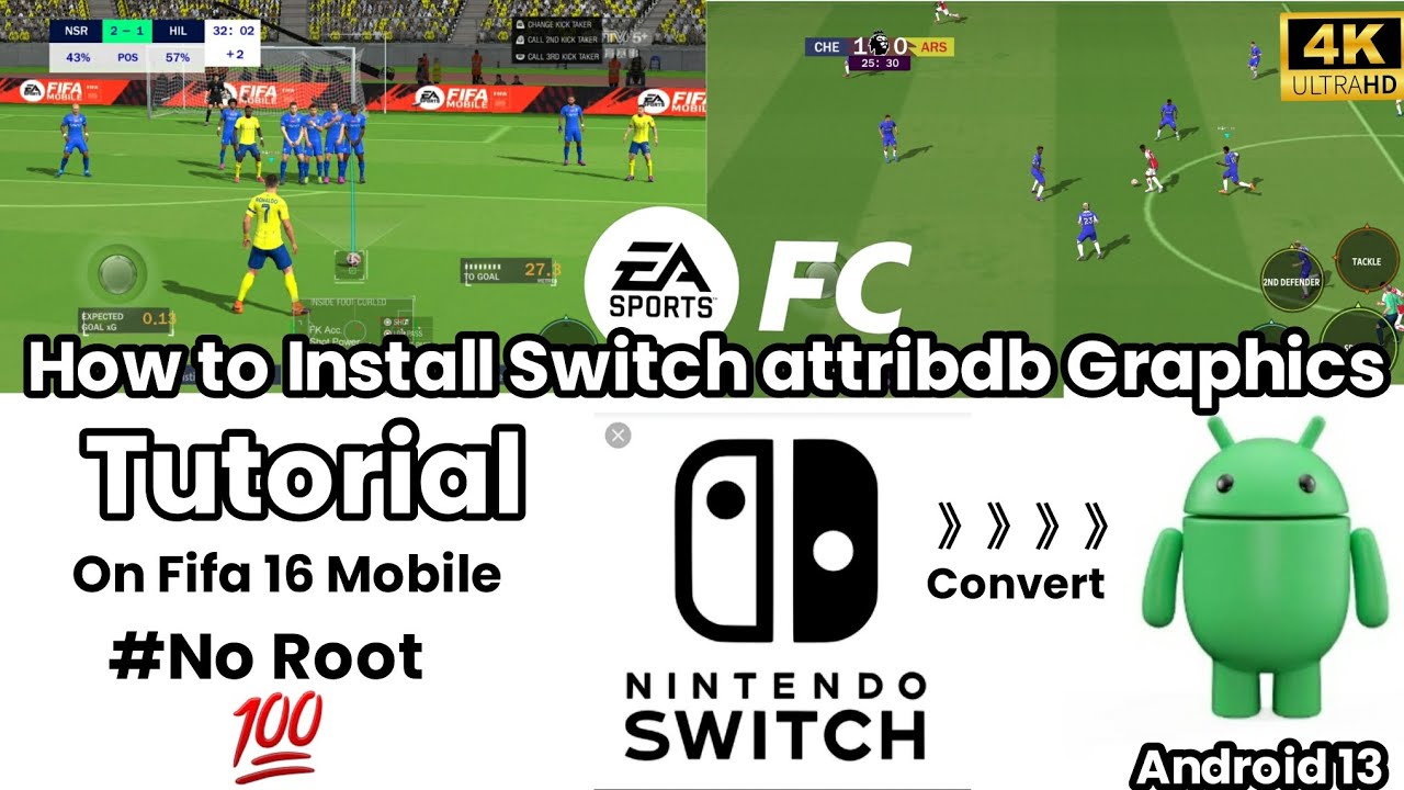 Pc attribdb: How to Install Switch Attribdb Graphics on Fifa 16 Mobile. Android 13, supports all ...