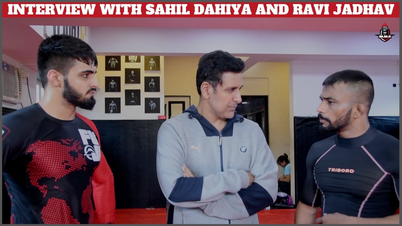 Interview with Indian MMA Fighters Sahil Dahiya and Ravi Jadhav after ...