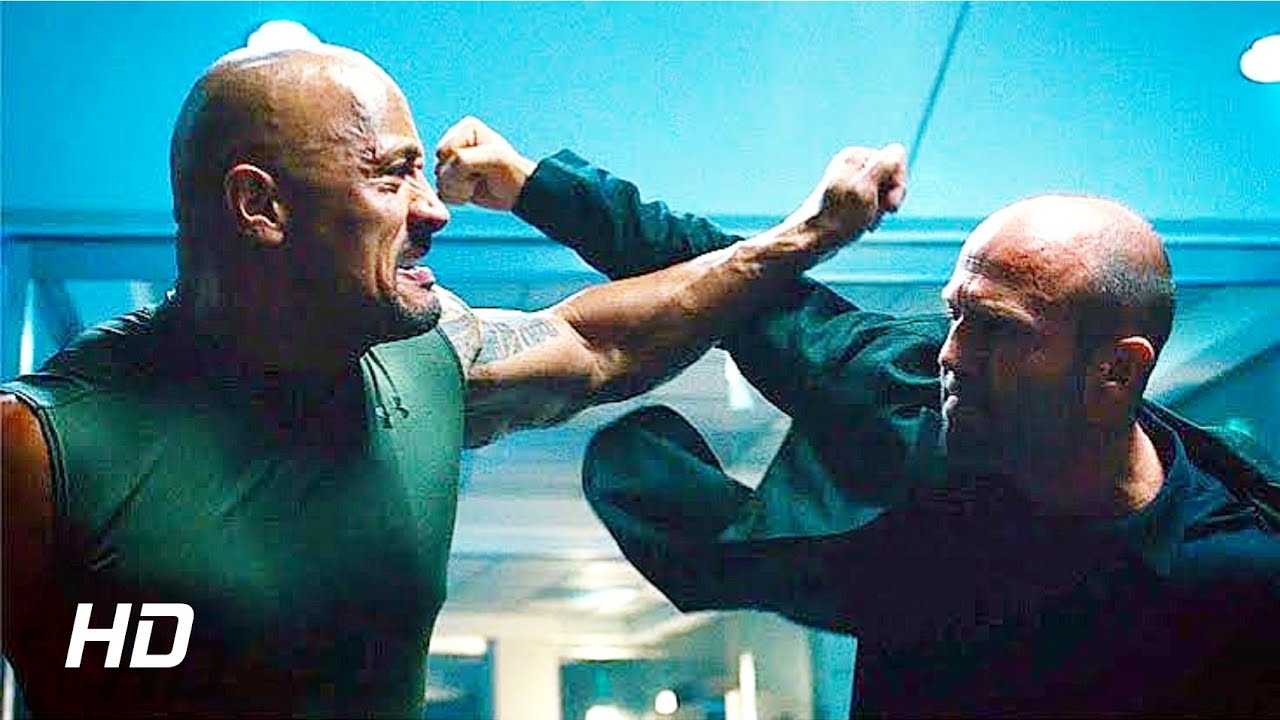 Fast and Furious 7 (2015) | Hobbs and Shaw Fight Scene (2/9) #தமிழ் ...