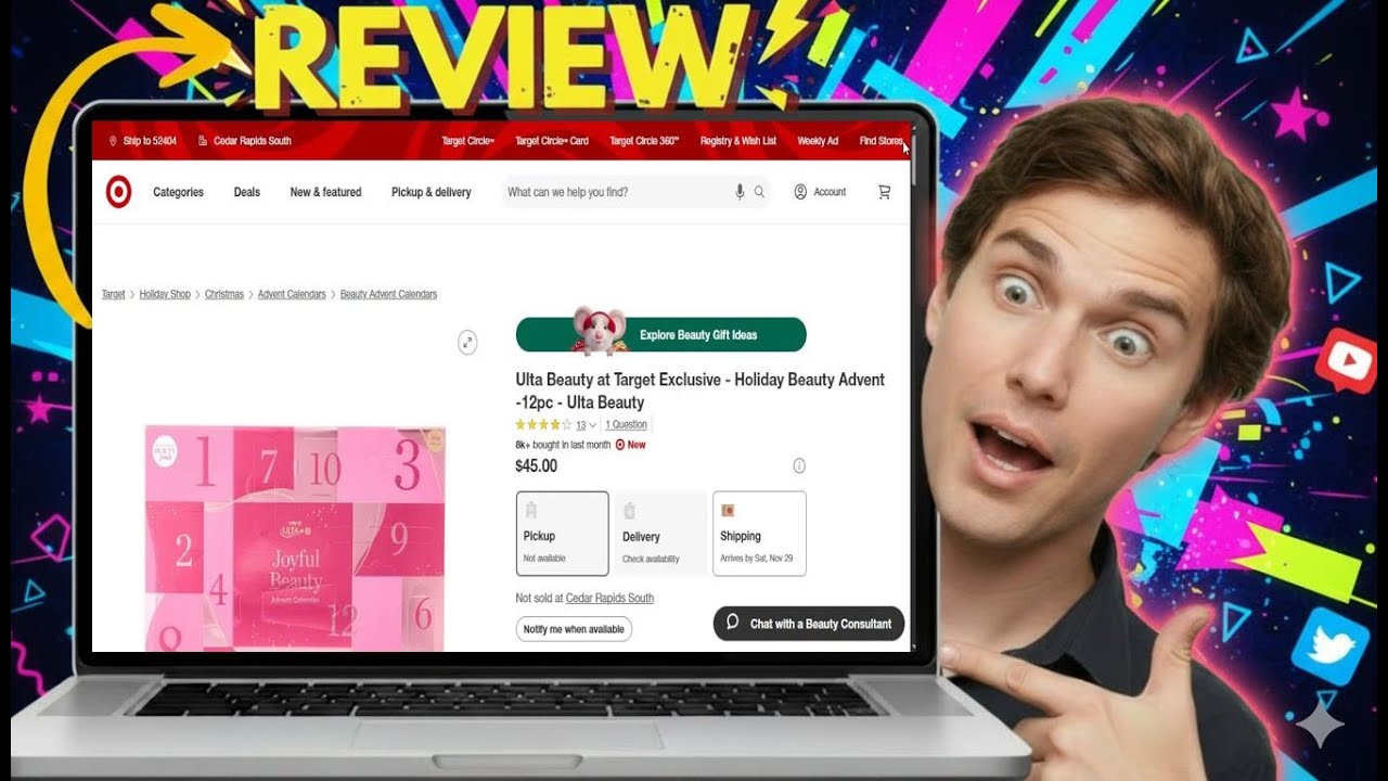 Ulta x Target Beauty Advent Calendar 2026 Unboxing & Review: Is It ...