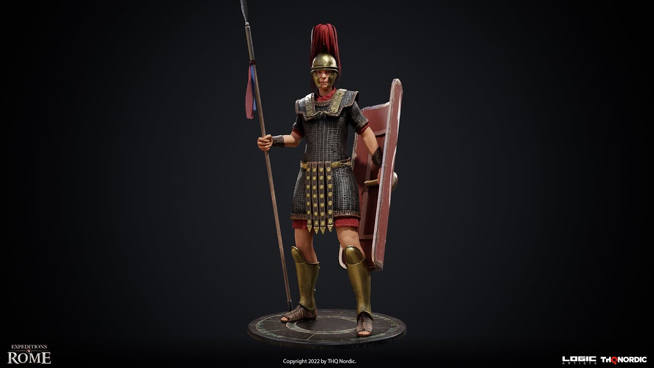 Expeditions: Rome Female armor set - YouTube