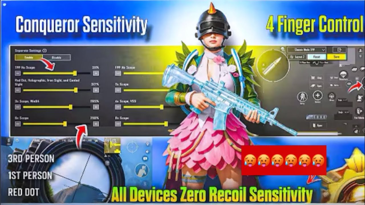 Jonathan’s Secret Senstivity Revealed 😱 | BGMI/PUBG Best Senstivity ...